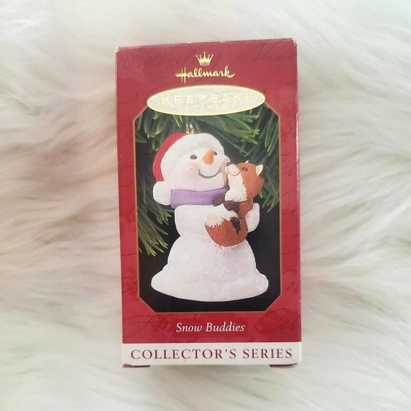 Hallmark | Holiday | 999 Hallmark Keepsake Snow Buddies Snowman Fox 2nd ...